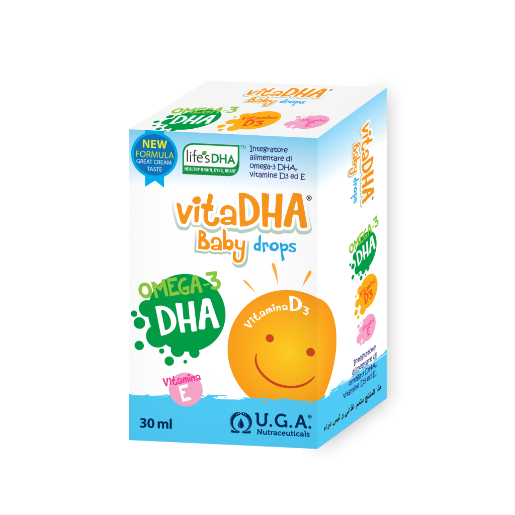 Thực phẩm bảo vệ sức khỏe VitaDHA Baby Drops - DHA và D3 cho trẻ sơ ...